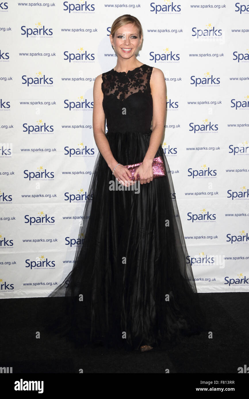 London, UK. 3rd December, 2015. London, UK. Rachel Riley at Sparks ...
