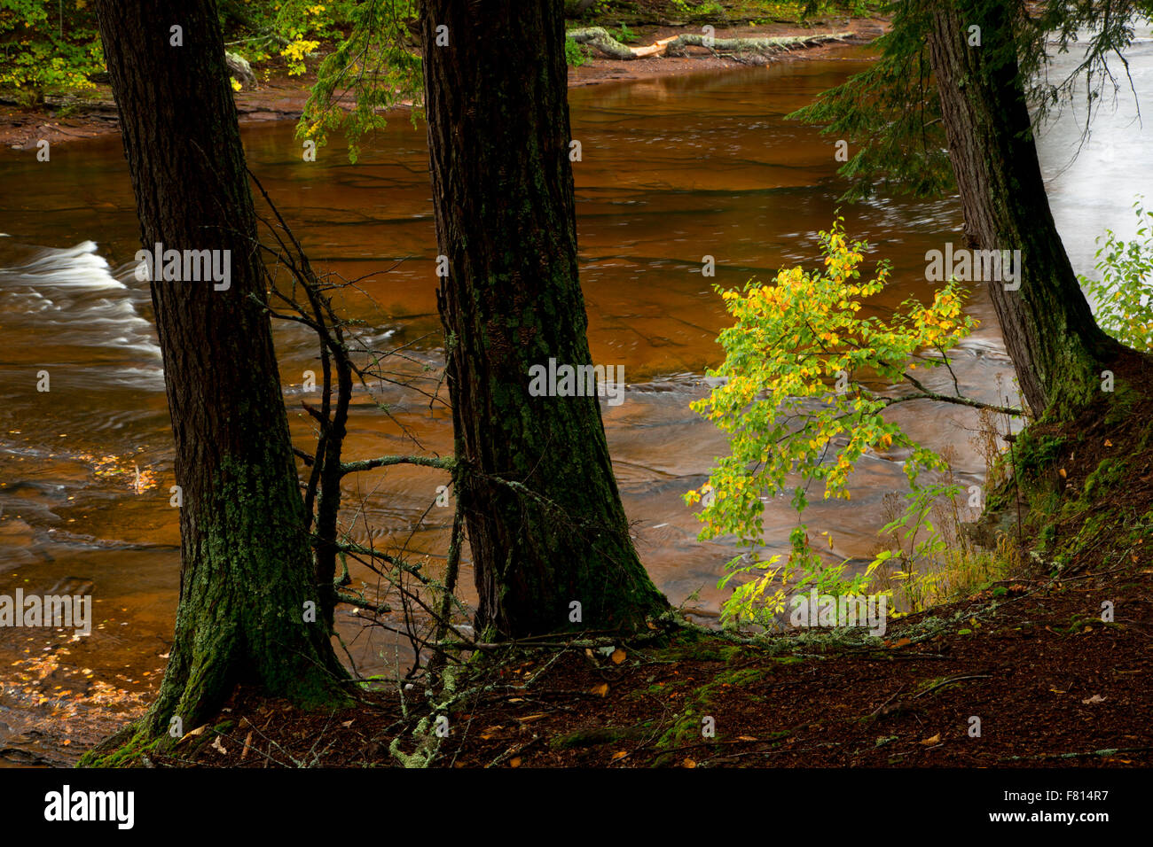 Presque Isle River, North Country National Scenic Trail, Porcupine ...