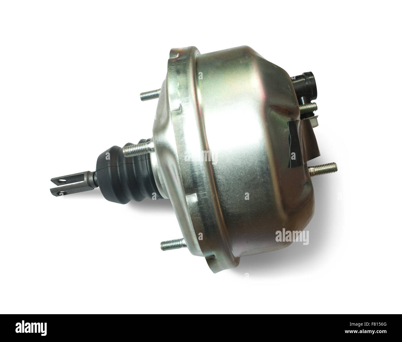 vacuum booster. Isolated on white with clipping path Stock Photo - Alamy