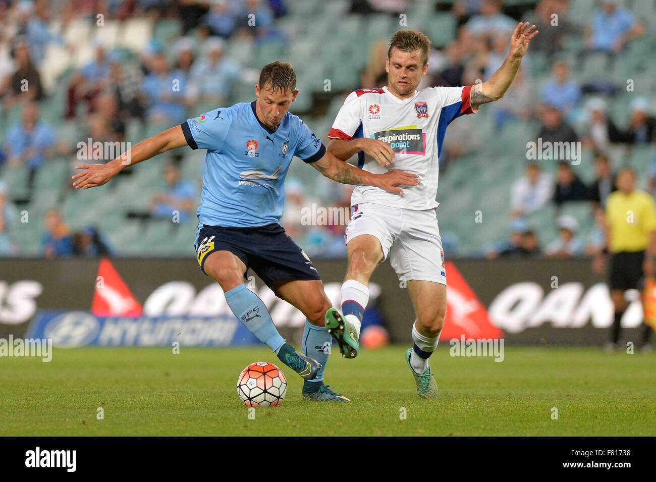 Allianz Stadium, Sydney, Australia. 04th Dec, 2015. Hyundai A-League ...