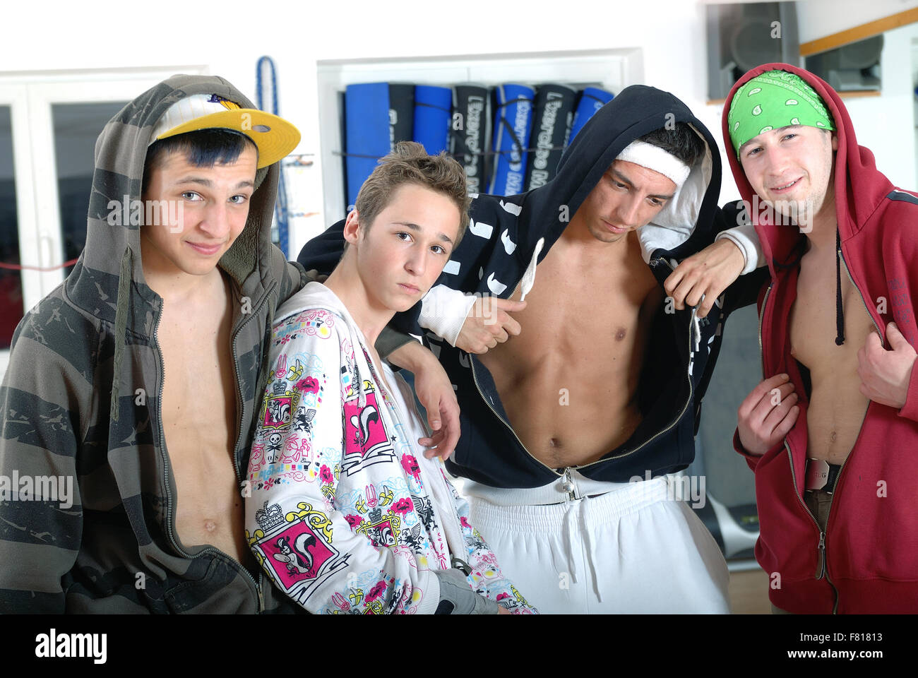 Break Dance Indoor B Boys Stock Photo - Alamy