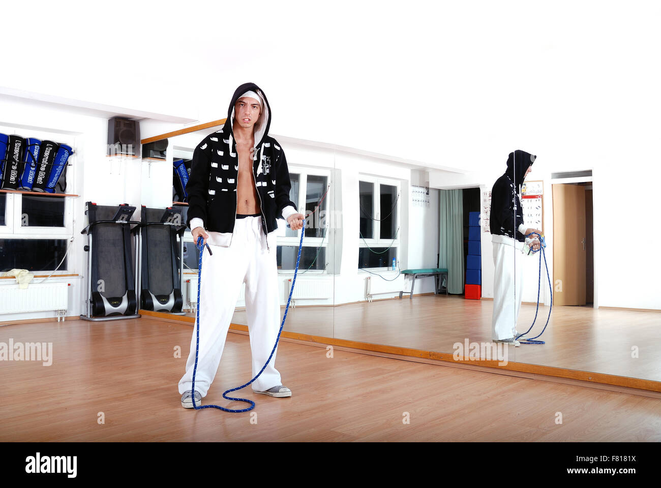 Break Dance Indoor B Boys Stock Photo - Alamy