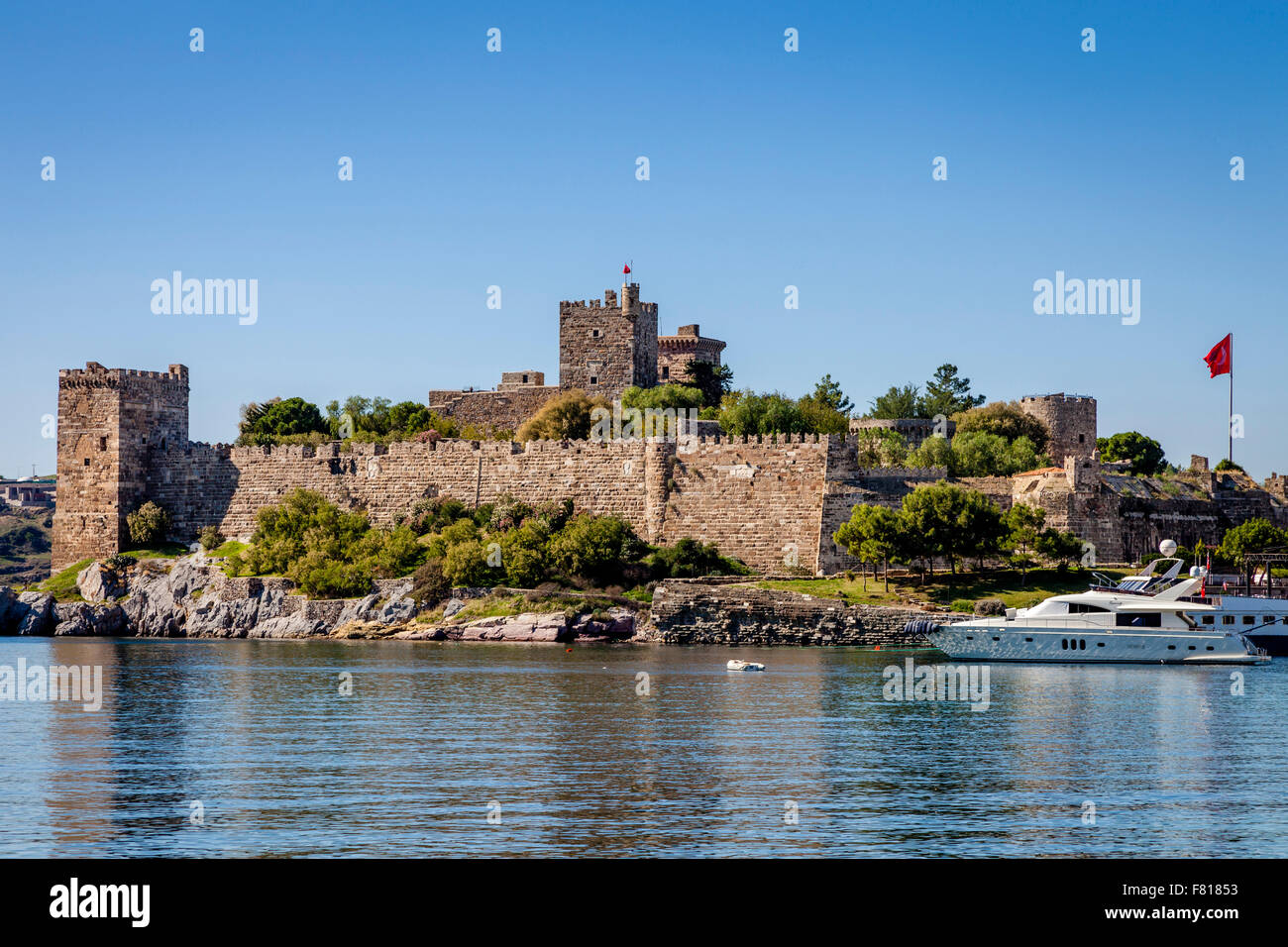 The Castle of St Peter, Bodrum, Mugla Province, Turkey Stock Photo - Alamy