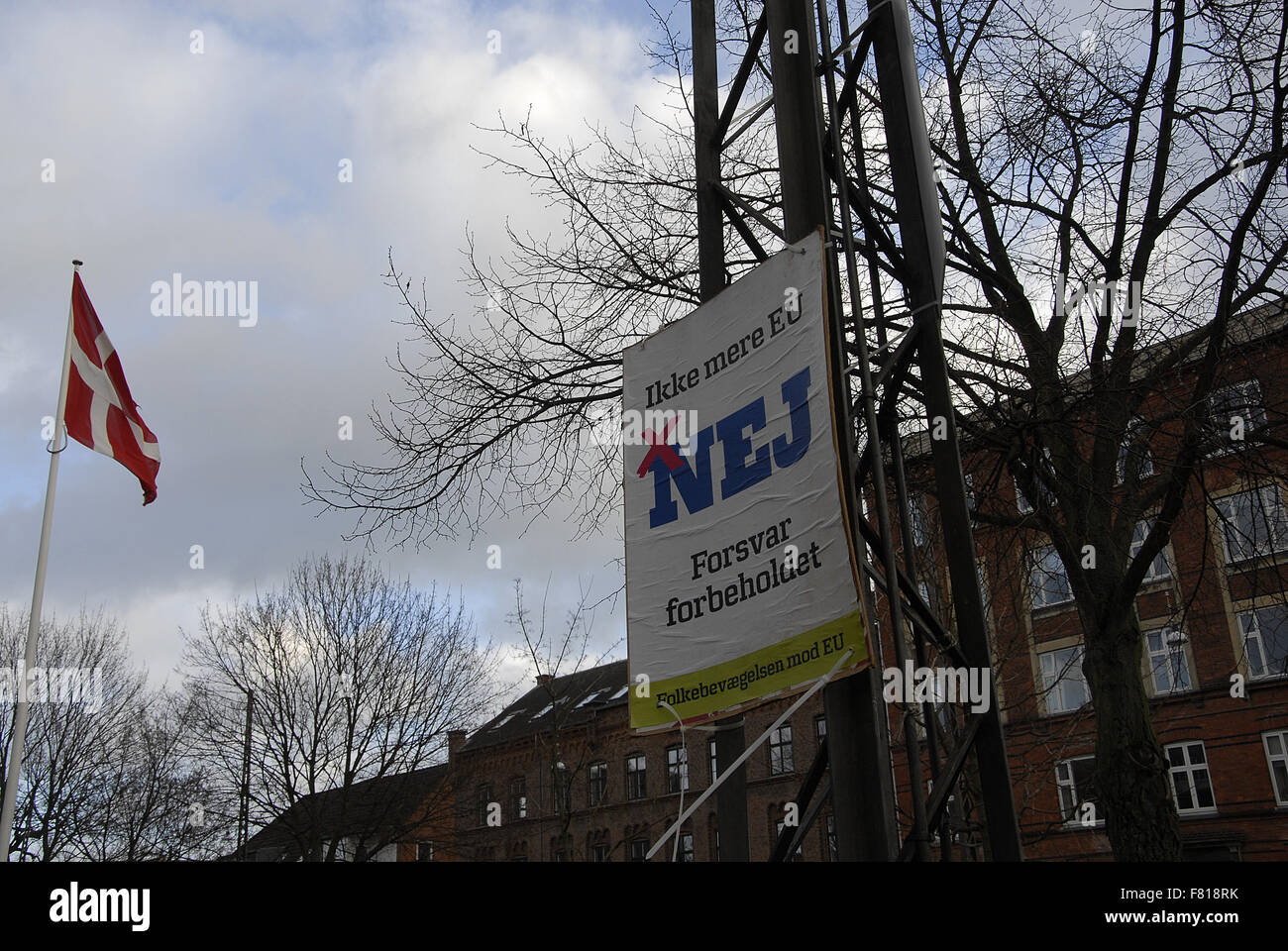 Copenhagen, Denmark. 4th December, 2015. No thanks in english Nej tak ...