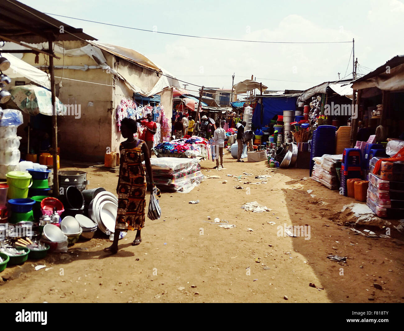 Juba market hi-res stock photography and images - Alamy