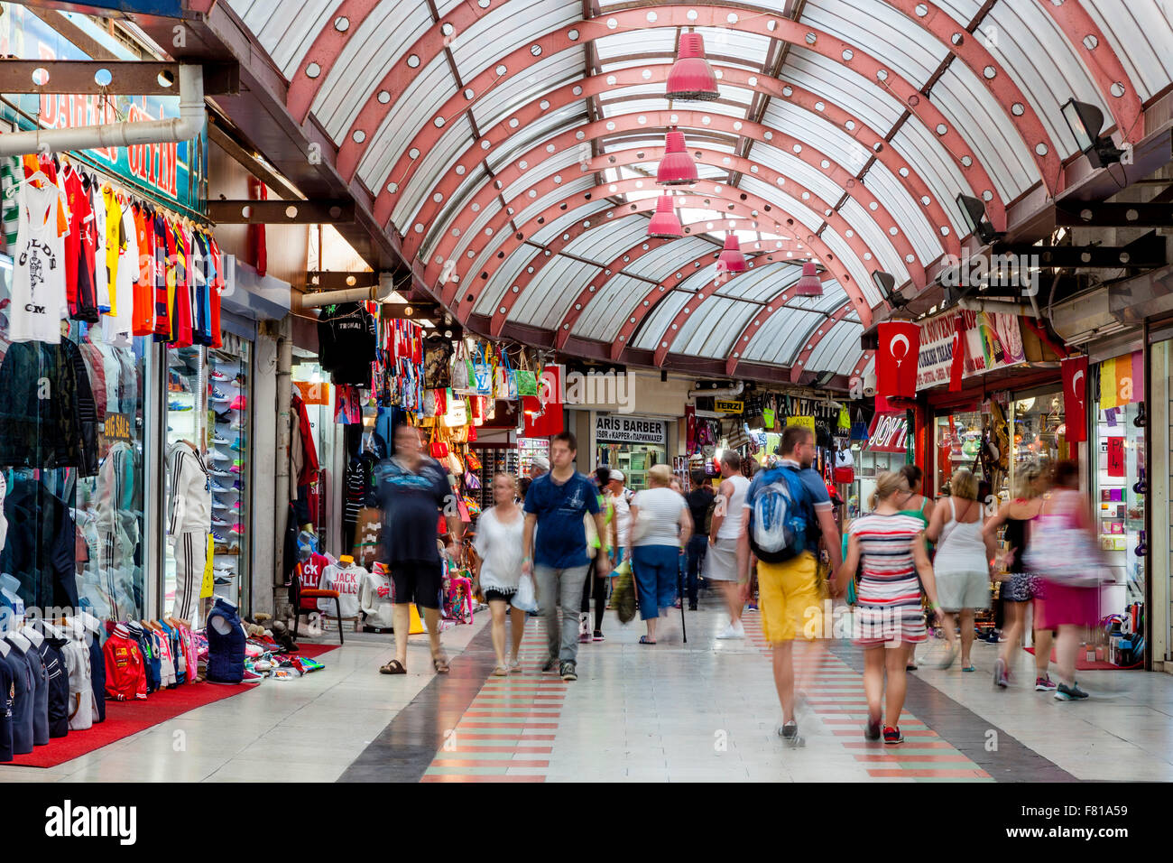 The Grand Bazaar, Marmaris, Mugla Province, Turkey Stock Photo ...