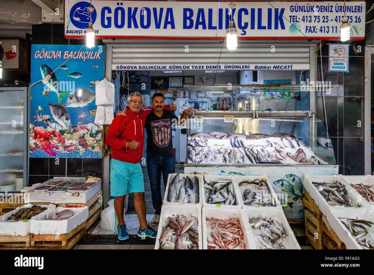 The Fish Market, Marmaris, Mugla Province, Turkey Stock Photo - Alamy
