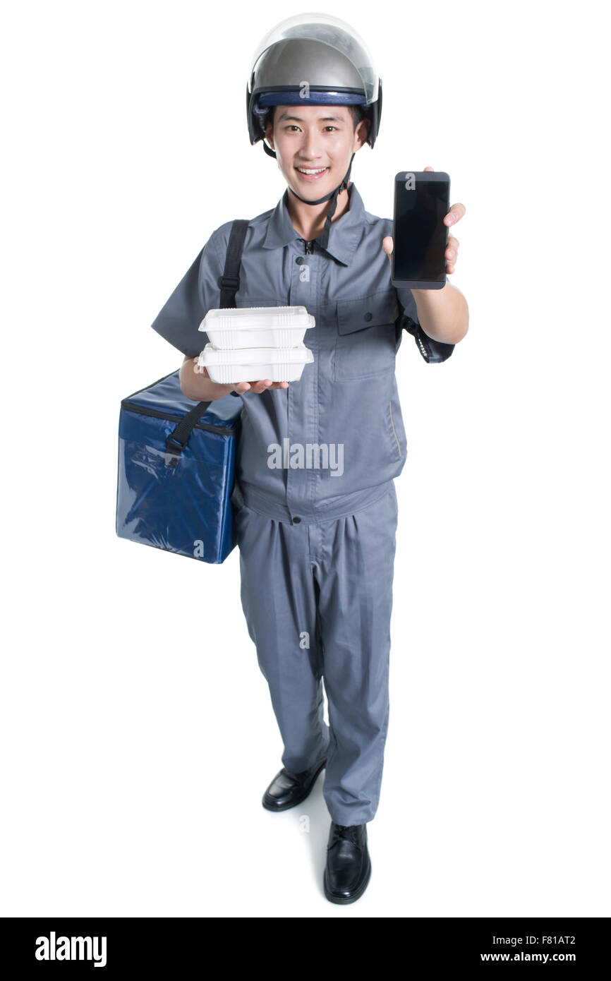 Food drink delivery app Cut Out Stock Images & Pictures - Alamy