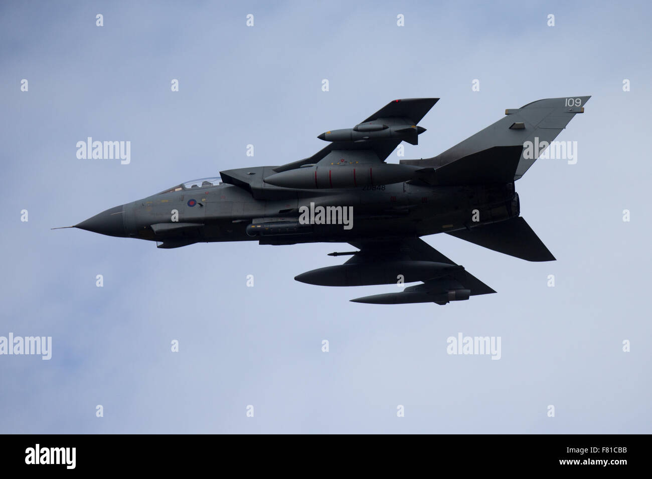 RAF Tornado GR4 jets taking off at RAF Marham,Norfolk Stock Photo - Alamy