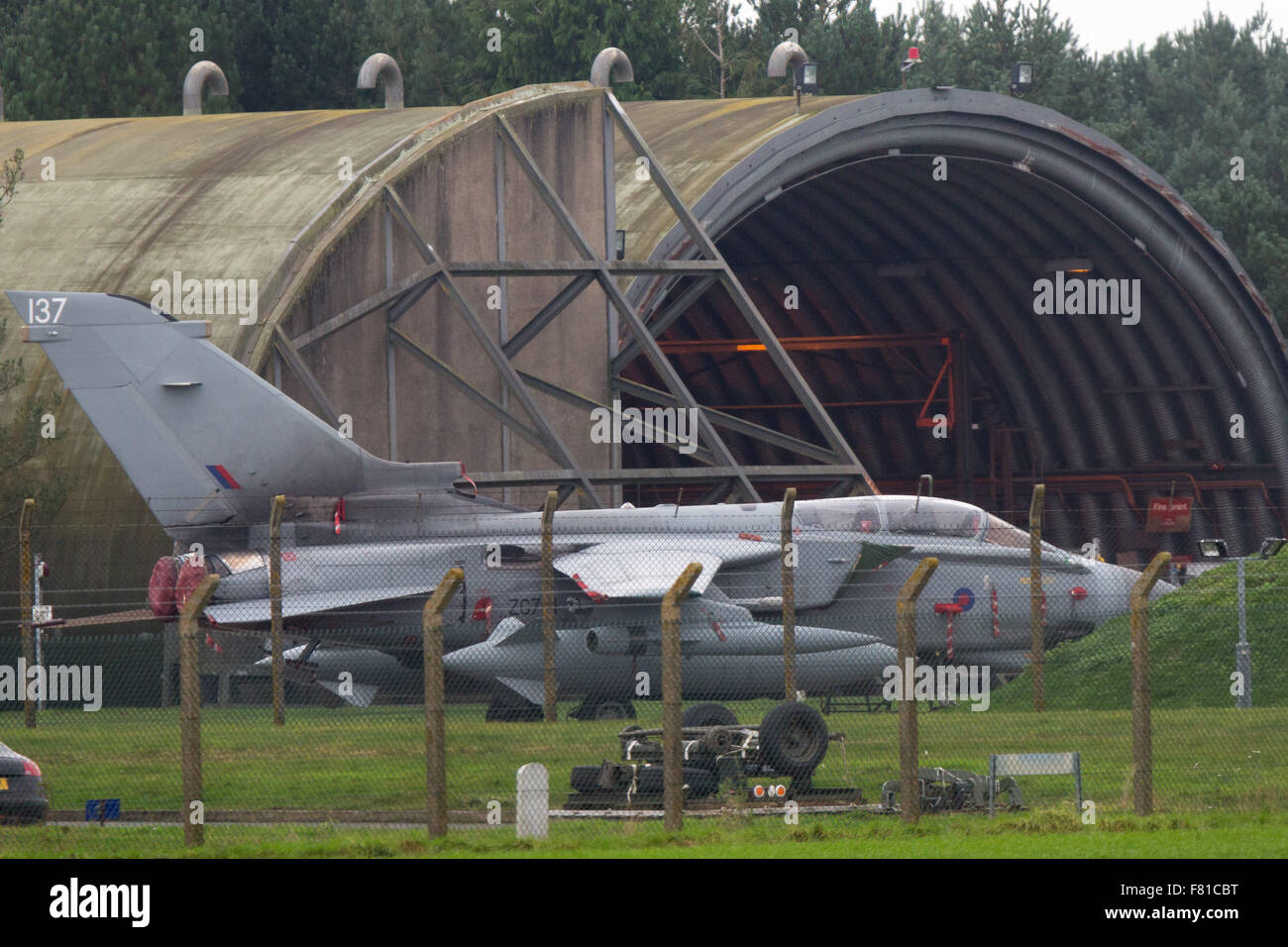 RAF Tornado GR4 jets taking off at RAF Marham,Norfolk Stock Photo - Alamy