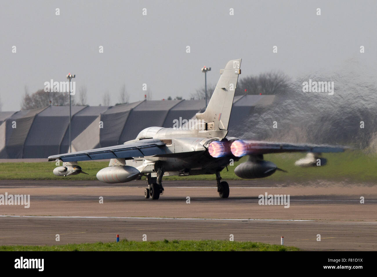 RAF Tornado GR4 jets taking off at RAF Marham,Norfolk Stock Photo - Alamy