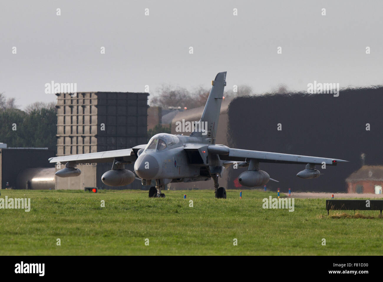RAF Tornado GR4 jets taking off at RAF Marham,Norfolk Stock Photo - Alamy