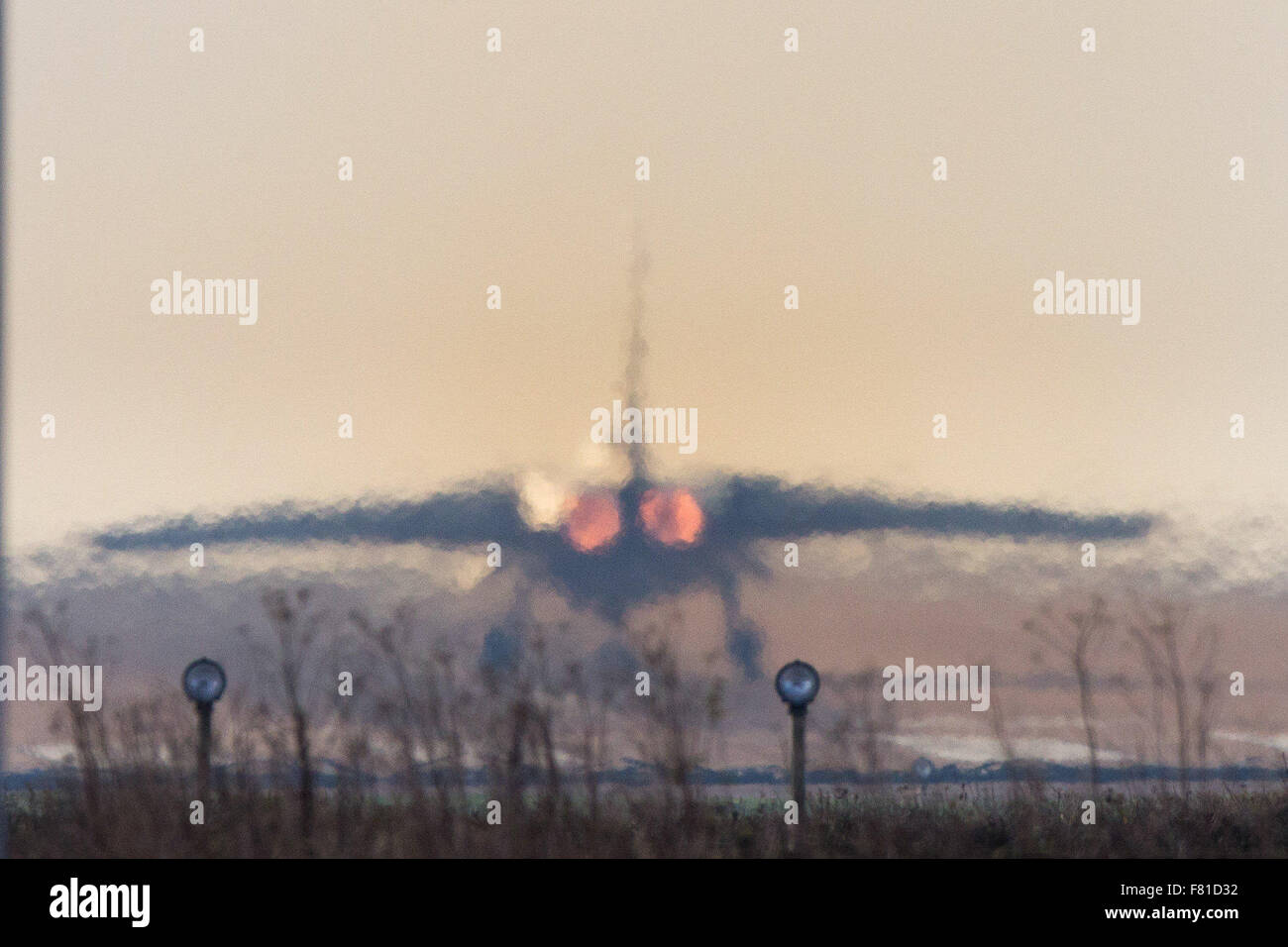 RAF Tornado GR4 jets taking off at RAF Marham,Norfolk Stock Photo - Alamy