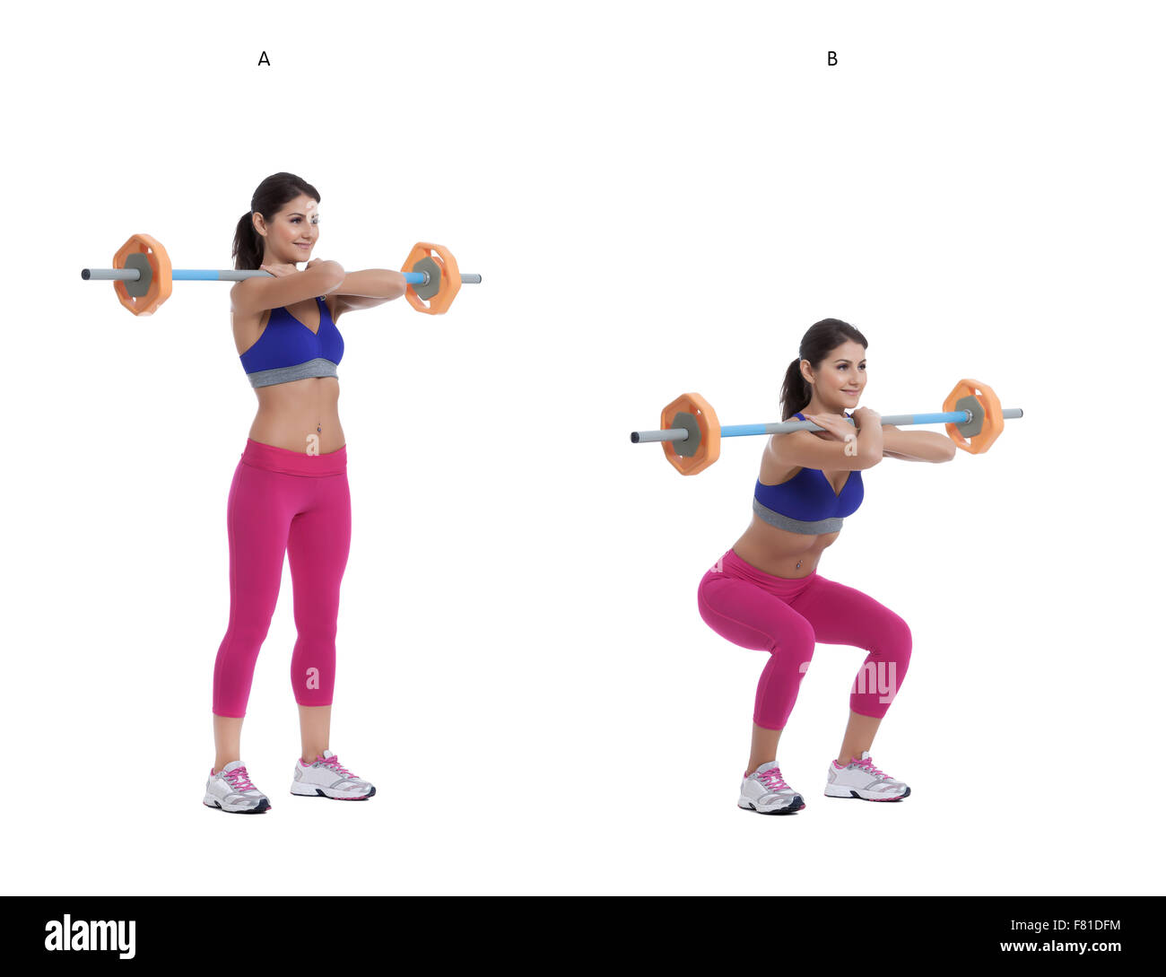 How to load a barbell hi-res stock photography and images - Alamy
