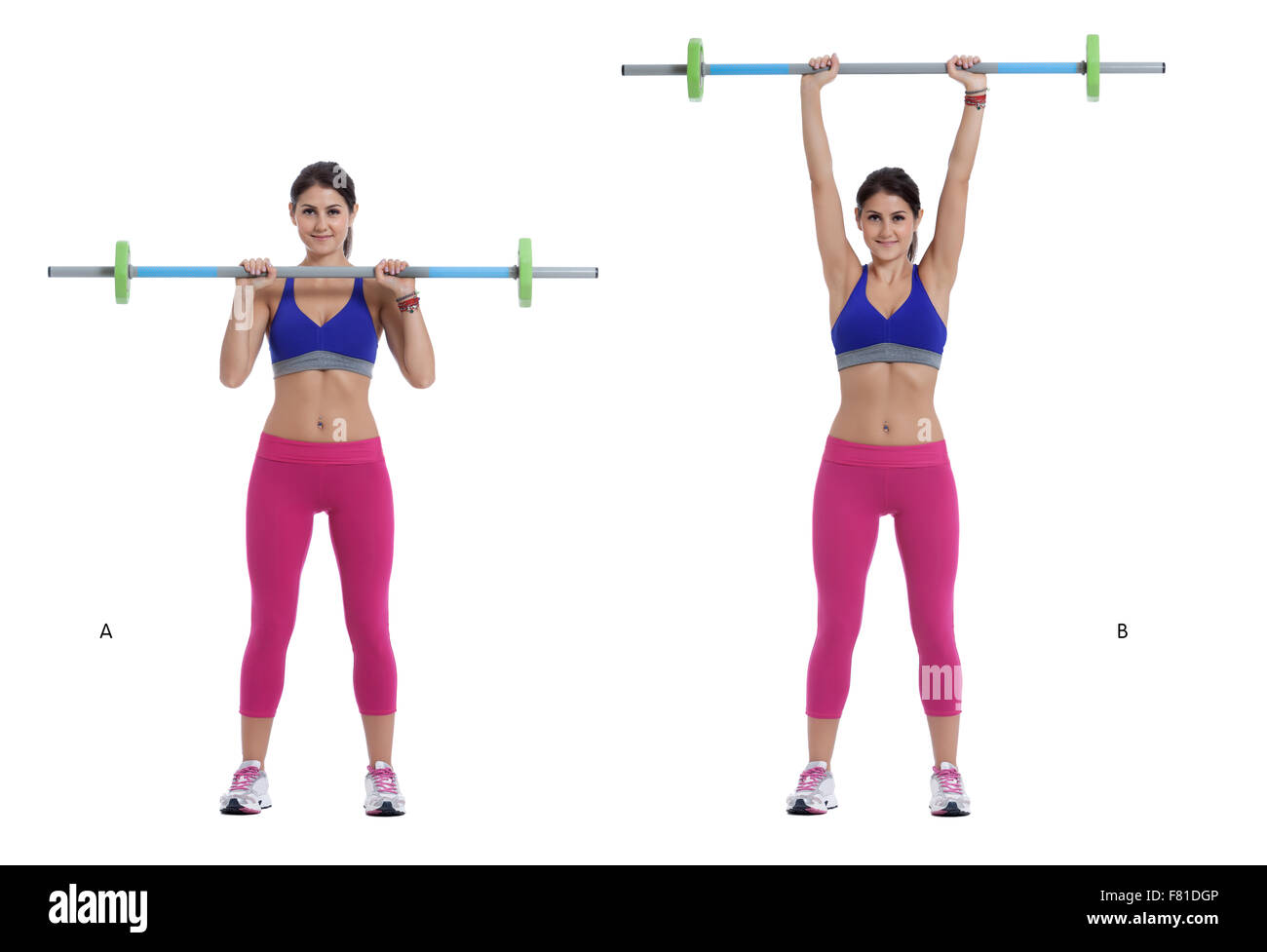 Feet shoulder width apart Cut Out Stock Images & Pictures - Alamy