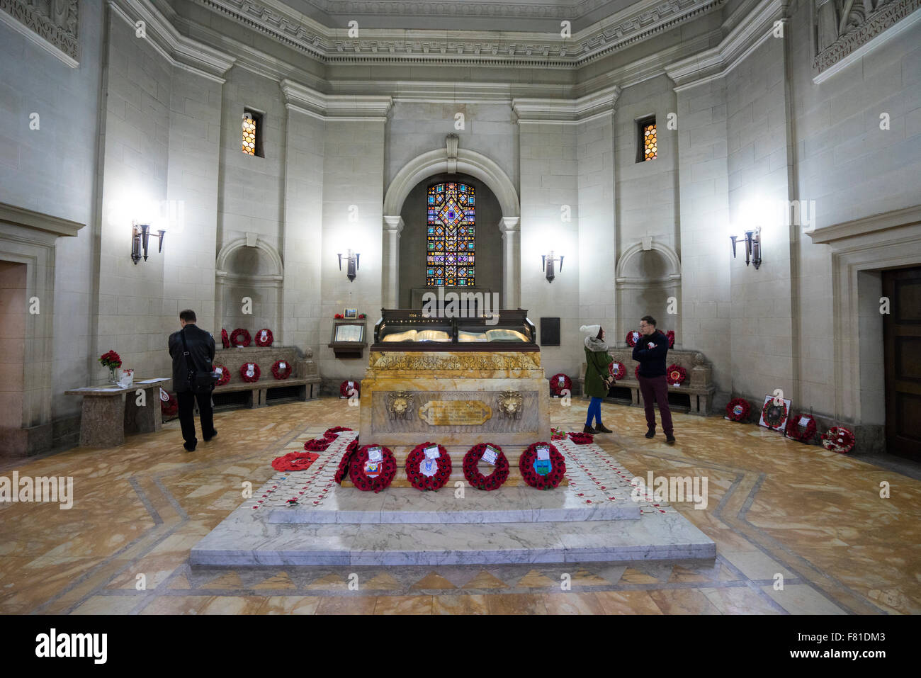 The Hall of Memory in Centenary Square, Birmingham, England Stock Photo ...