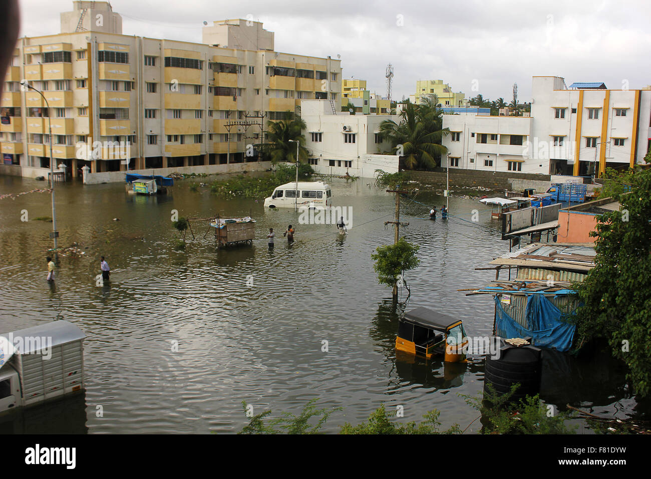 Chennai flood hi-res stock photography and images - Alamy