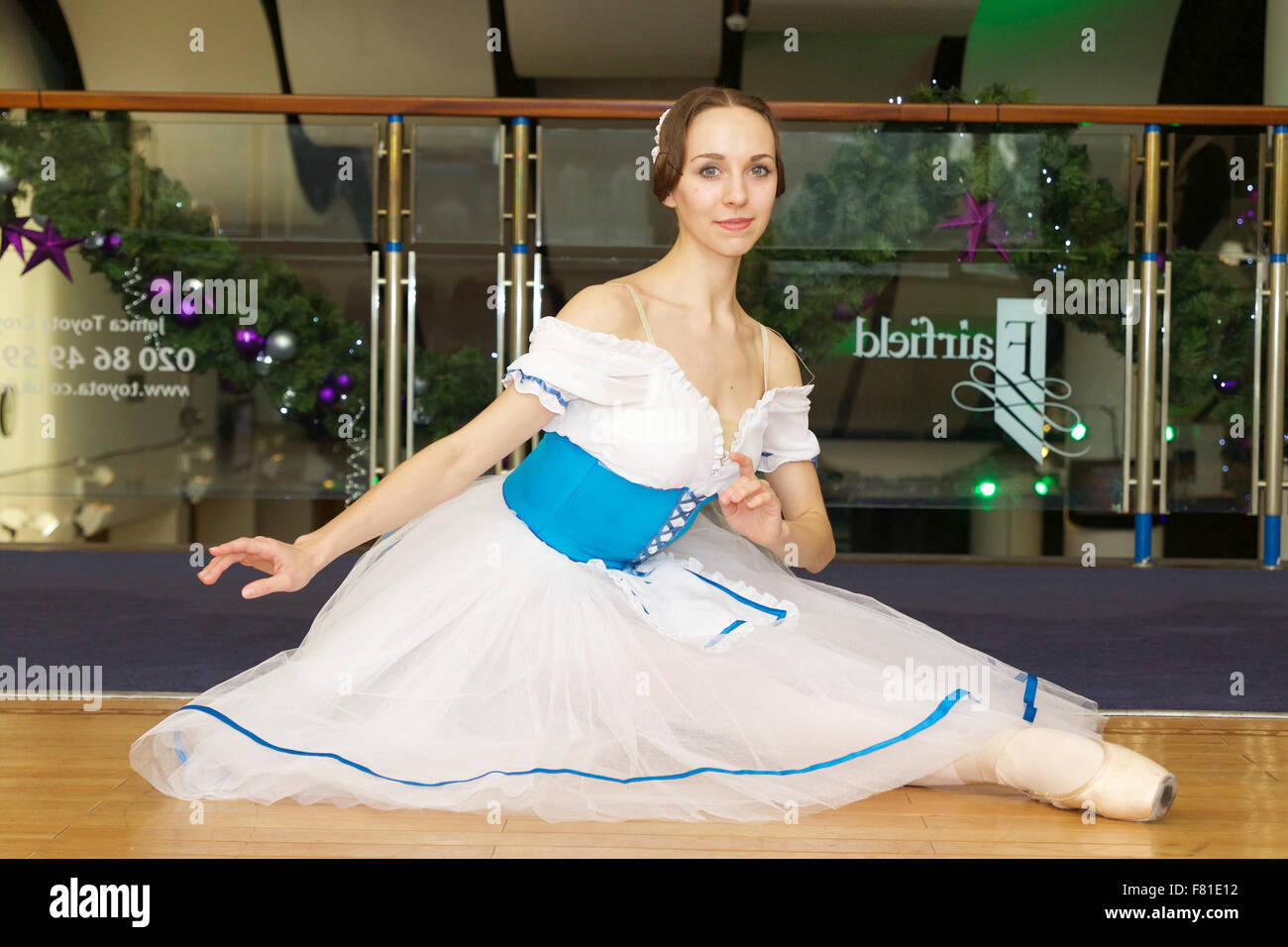 Croydon, London, United Kingdom, 3rd December 2015. L/R Anastasia Chava ...