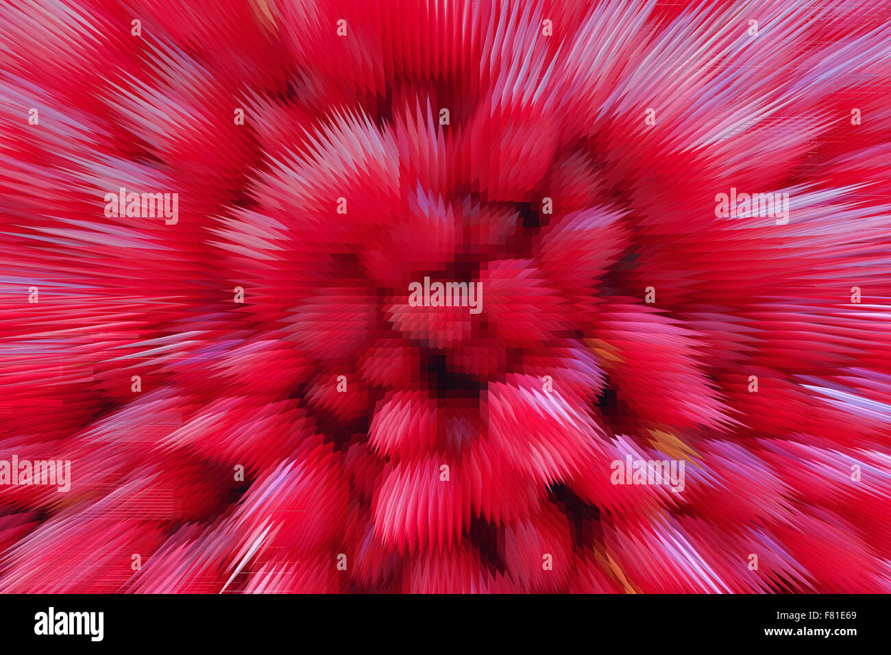 red abstract sharp and prickly unusual background Stock Photo - Alamy