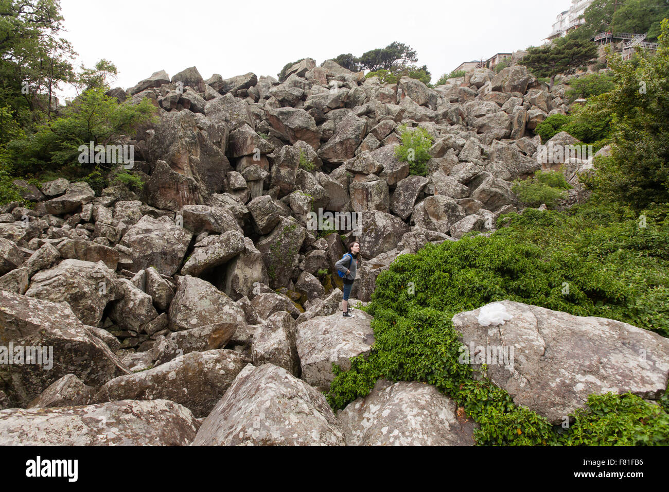 high beautiful stone pass outdoors Stock Photo - Alamy