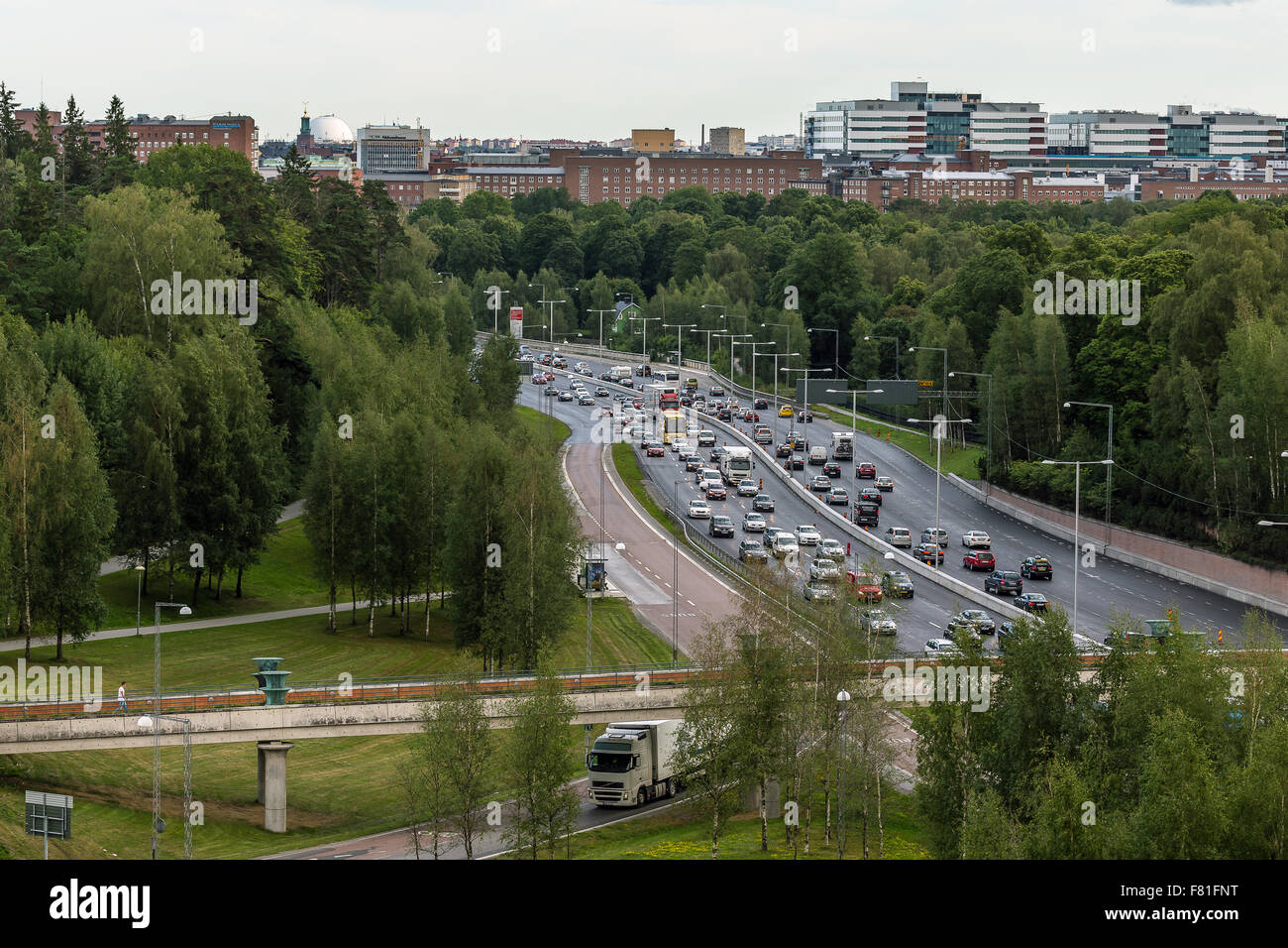 Stockholm highway hi-res stock photography and images - Alamy