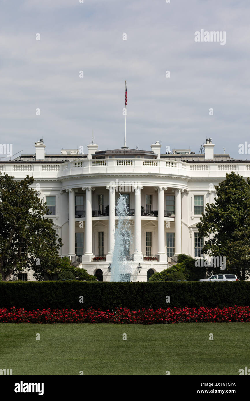 View of the White House, the residency of president of USA Stock Photo ...