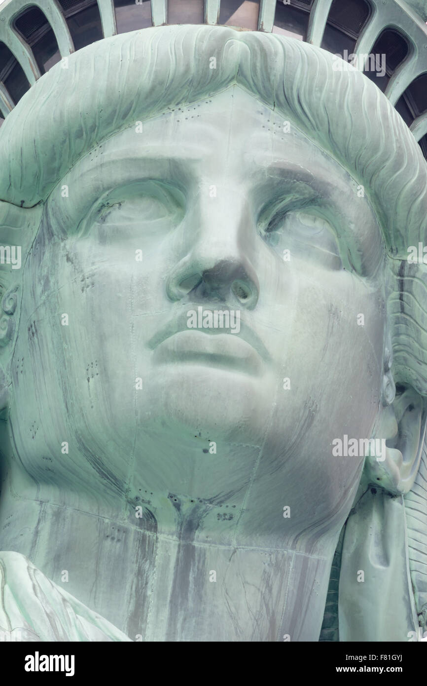 The Statue of Liberty is a colossal copper statue, designed by Auguste ...