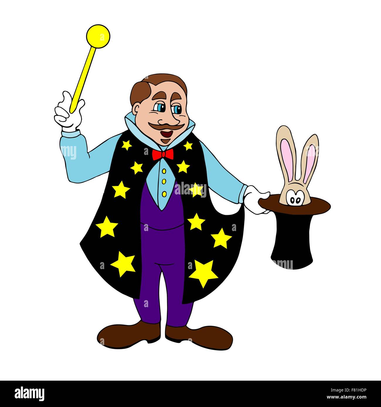 Magician cape Cut Out Stock Images & Pictures - Alamy