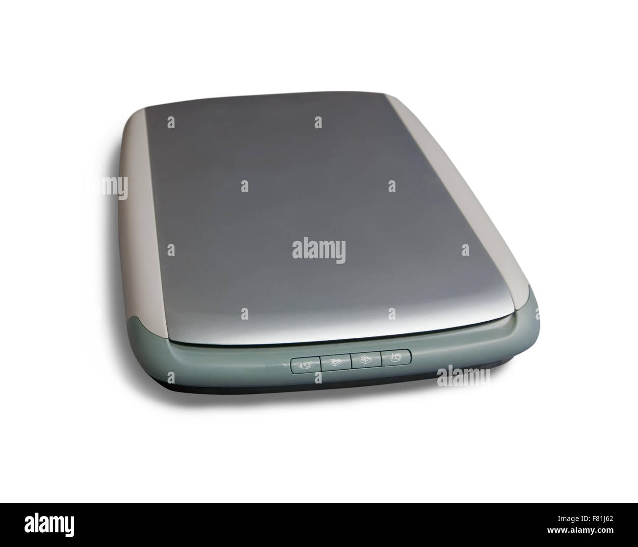 office A4 scanner. Isolated on white with clipping path Stock Photo - Alamy