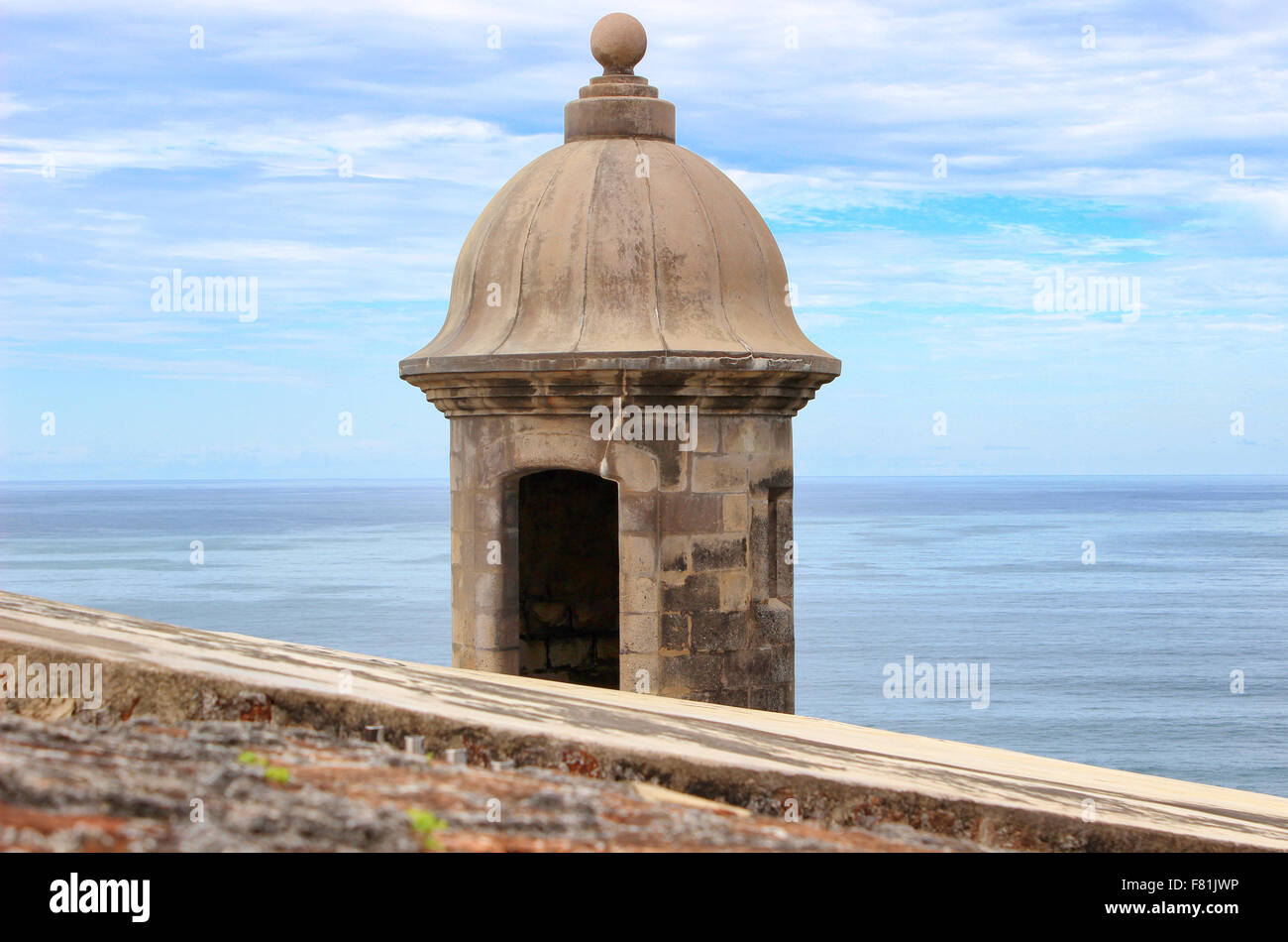 Fort in Old San Juan Puerto Rico Stock Photo - Alamy