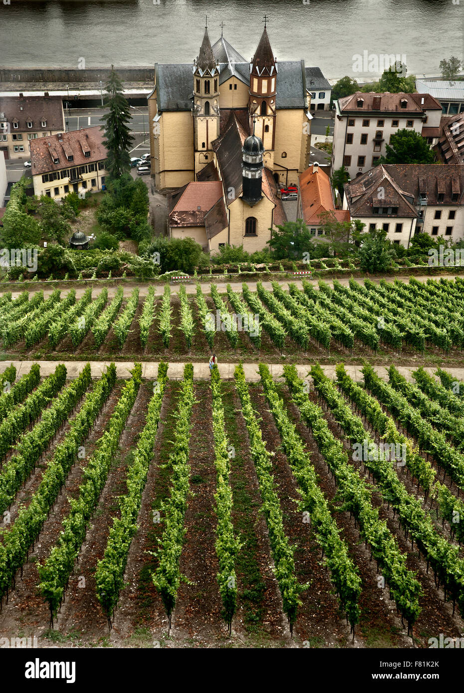 Early morning in Wurzburg, Germany Stock Photo - Alamy