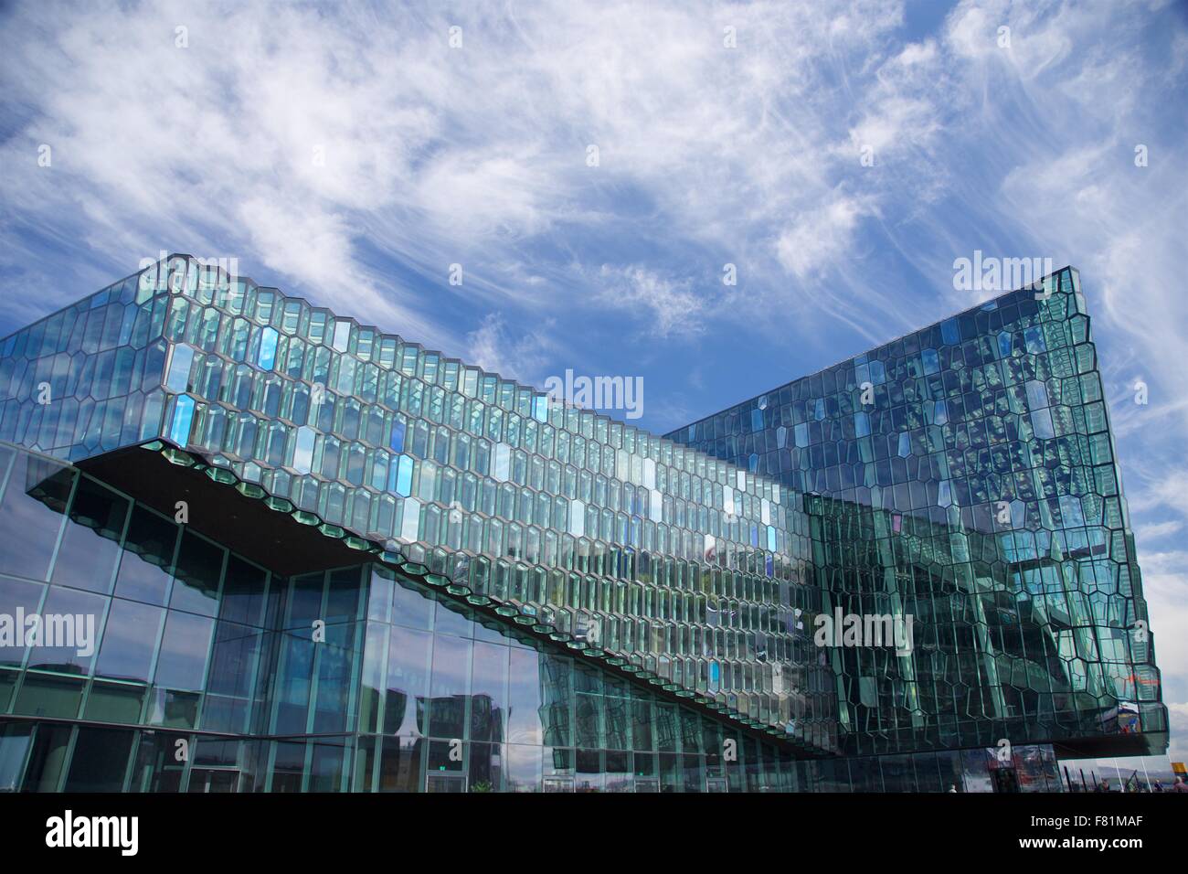 Harpa concert hall in Reykjavik, Iceland Stock Photo - Alamy