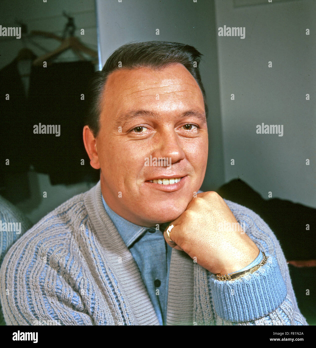 MATT MONRO (1930-1985) English pop singer about 1968 Stock Photo - Alamy