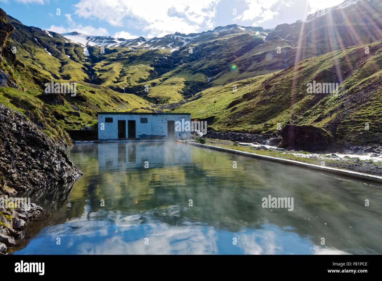 Seljavallalaug, a beautiful, naturally heated swimming pool and hot ...