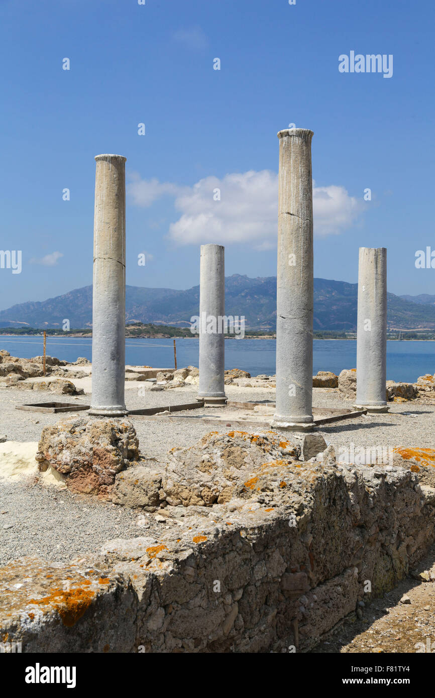 Ancient roman ruins nora near hi-res stock photography and images - Alamy