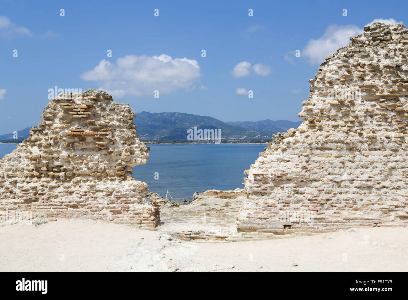 Ancient Roman Ruins of Nora, near Pula in Sardinia Stock Photo - Alamy