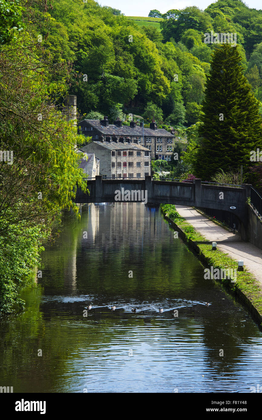 Hebden bridge in yorkshire Stock Photo - Alamy