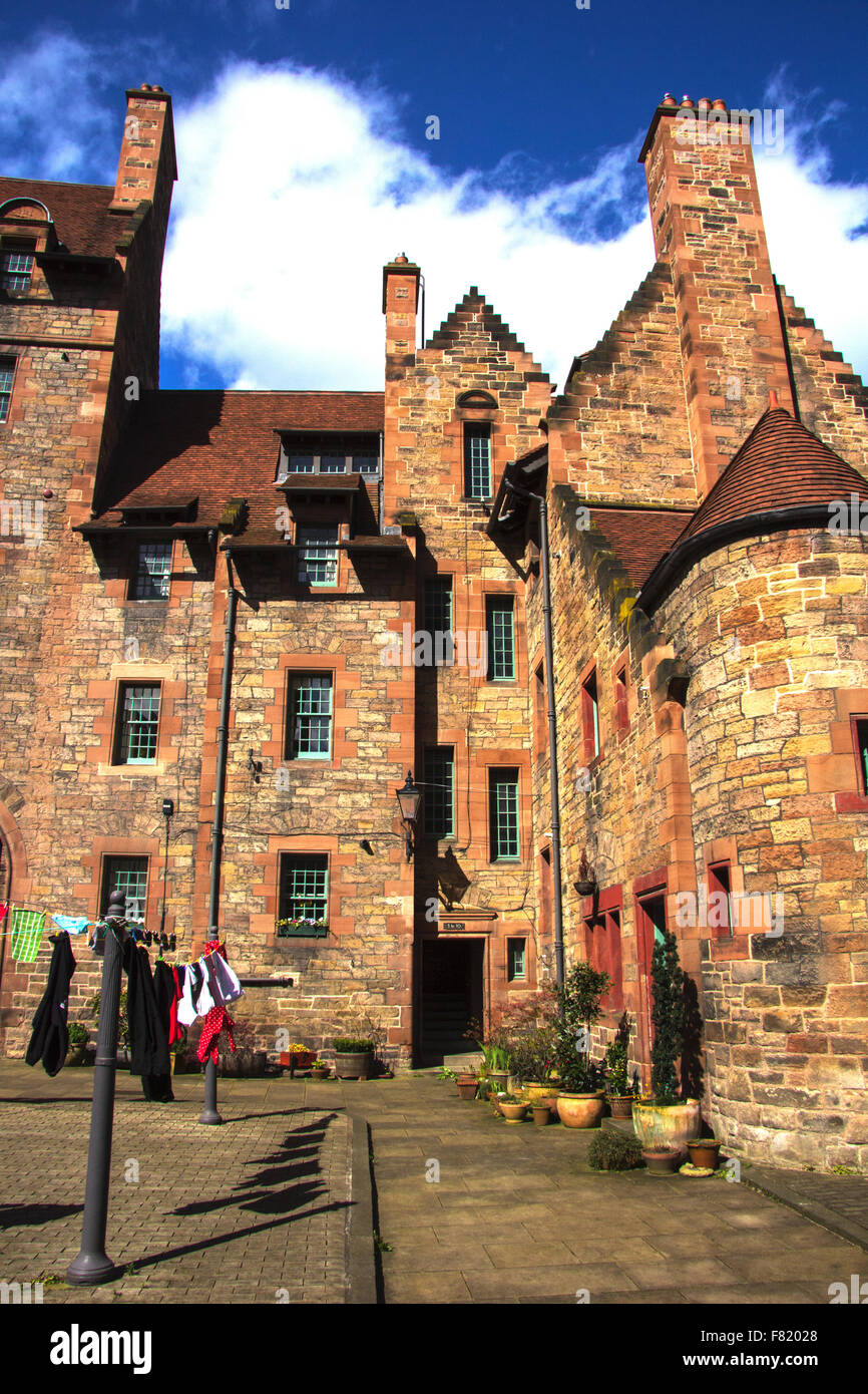 Historic Dean village in Edinburgh Stock Photo - Alamy