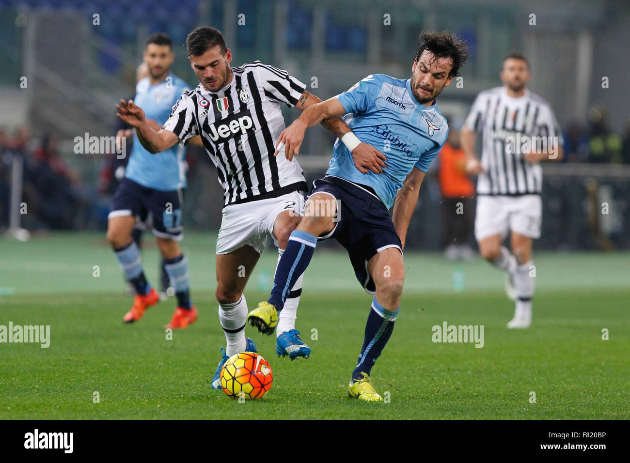 Stadium Olimpico, Rome, Italy. 04th Dec, 2015. Serie A football league ...