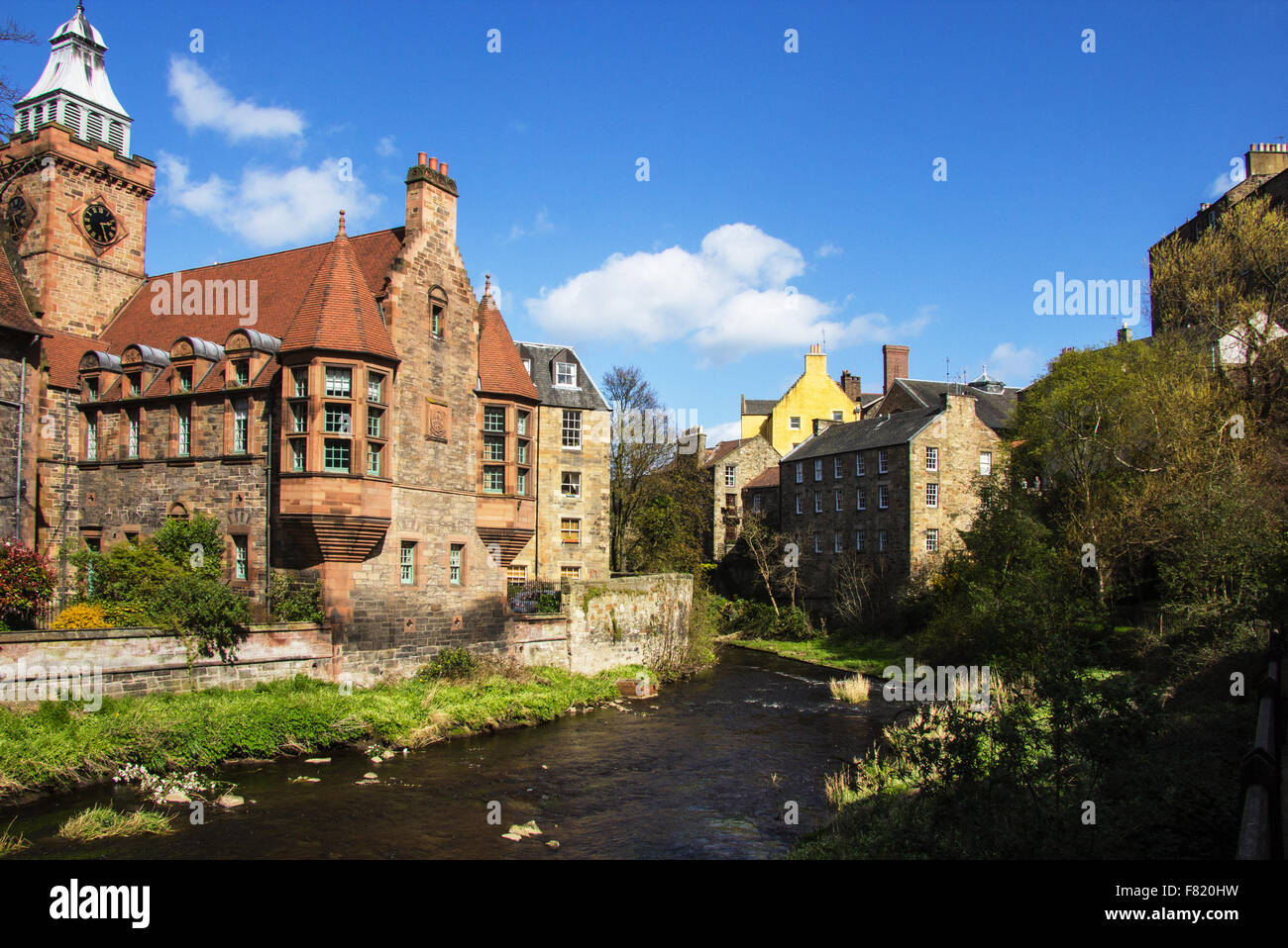 Historic Dean village in Edinburgh Stock Photo - Alamy