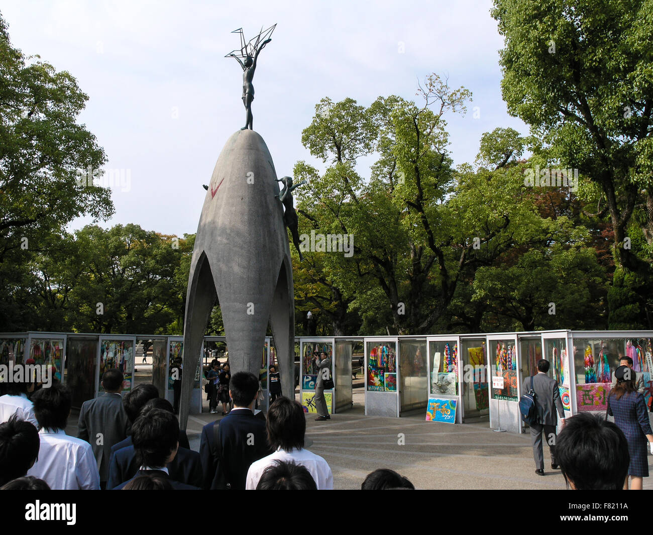 Children's Peace Monument, Hiroshima Peace Memorial Park, Japan Stock ...