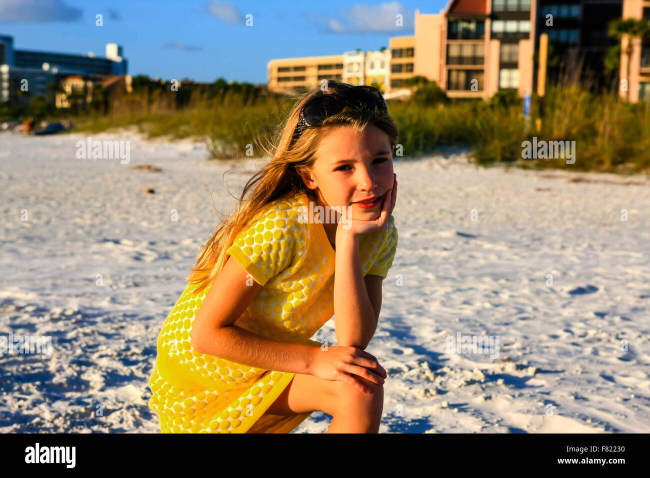 Siesta key beach sand castle hi-res stock photography and images - Alamy