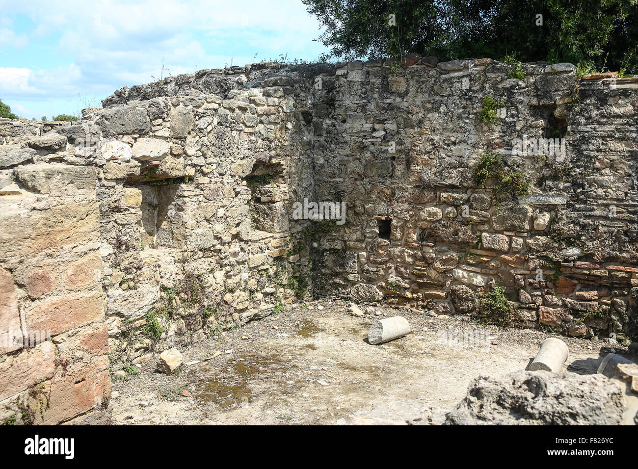 Ancient Side ruins in Turkey Kemer Antalya Stock Photo - Alamy