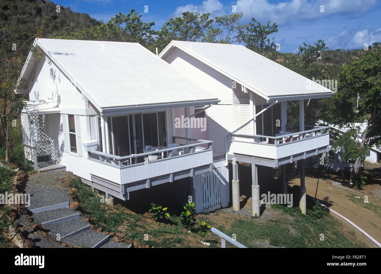 Club Seabourne mini resort, Dewey, Culebra Island, Puerto Rico Stock ...