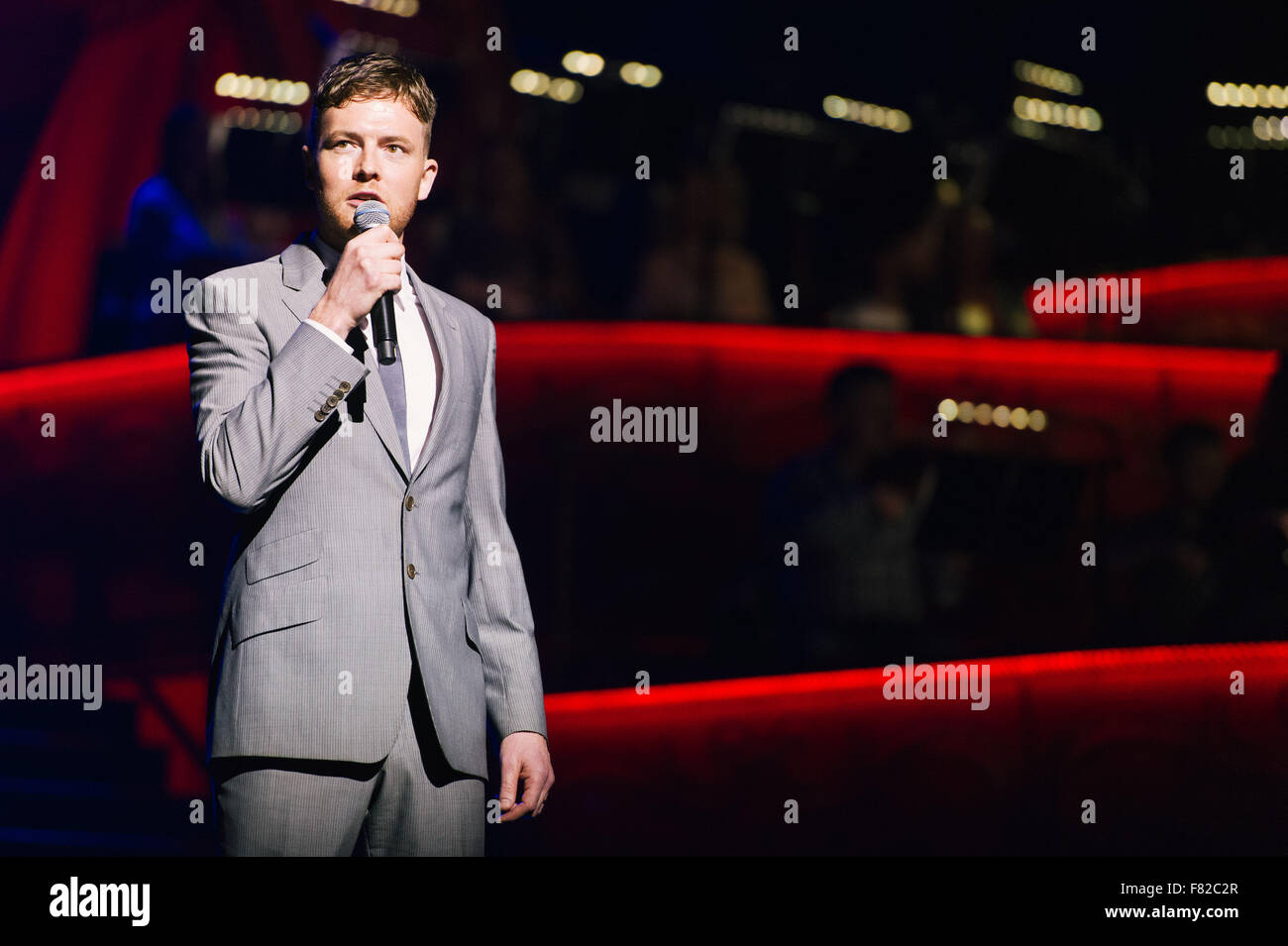 David Thaxton performing at Broadway To The Bay at the Wales Millennium ...