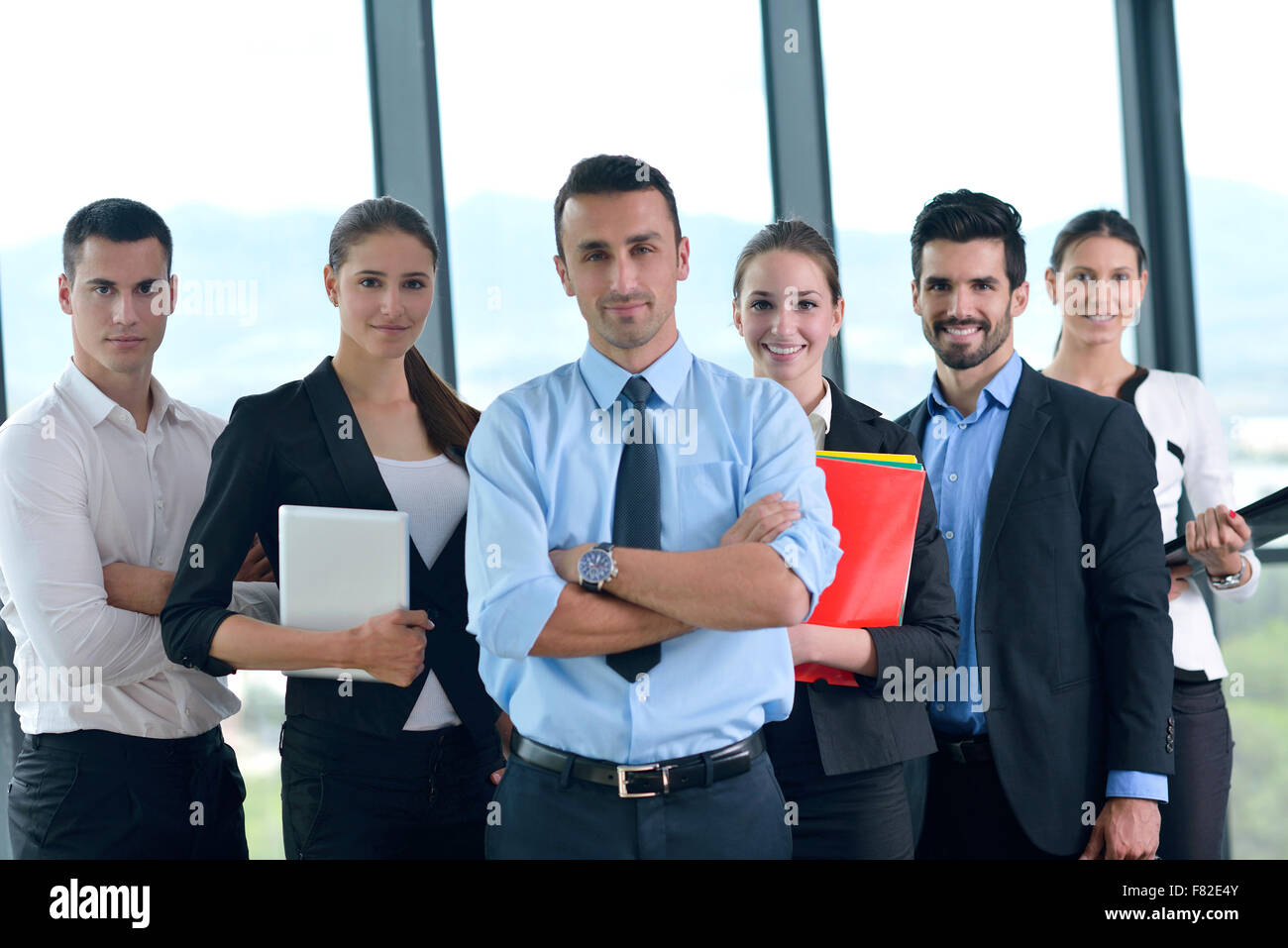 business people group as team representing concept of friendship and ...