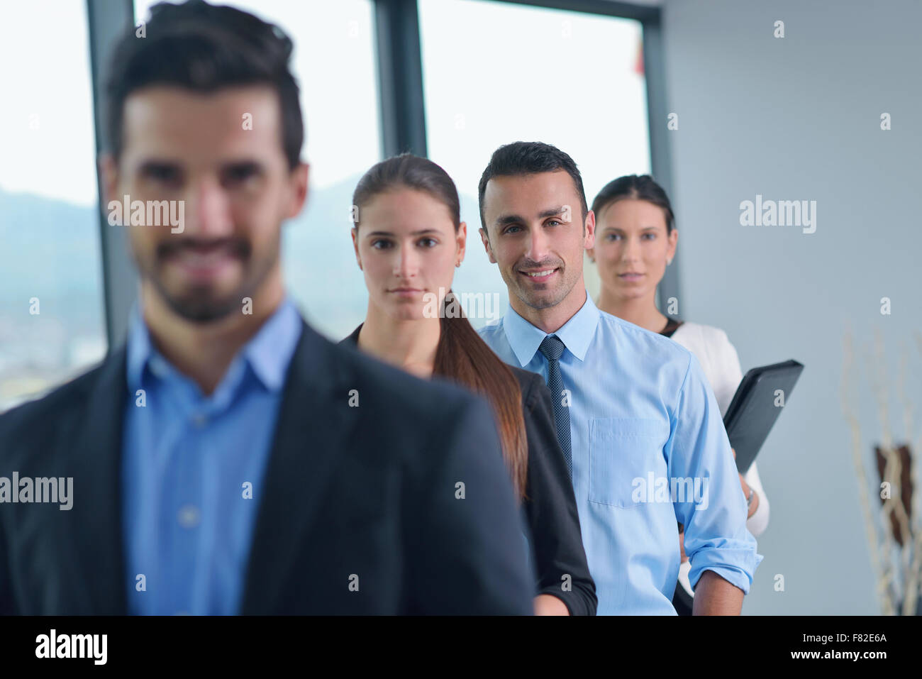 business people group as team representing concept of friendship and ...