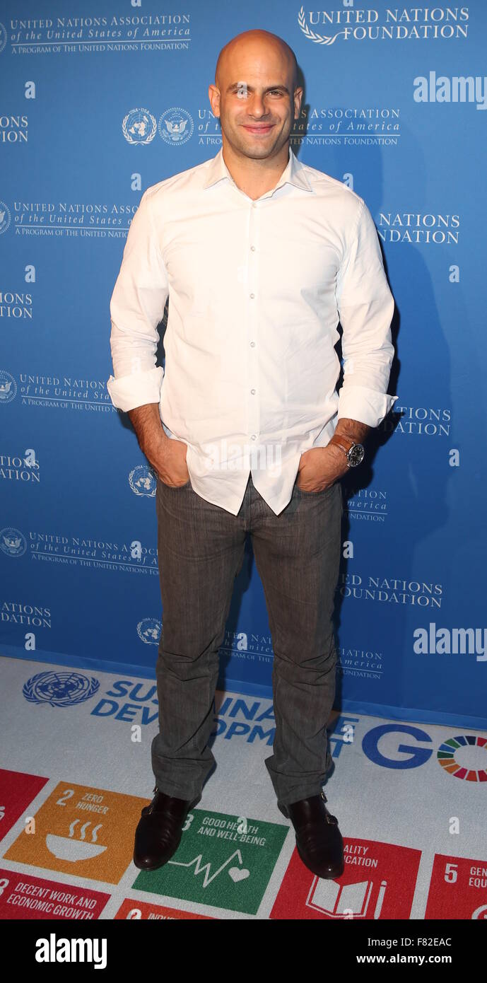 Global Leadership Awards at Gotham Hall - Arrivals Featuring: Sam Kass ...