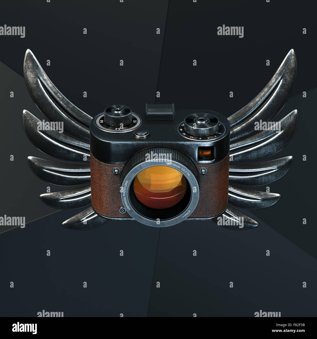 Photo camera with wings hi-res stock photography and images - Alamy
