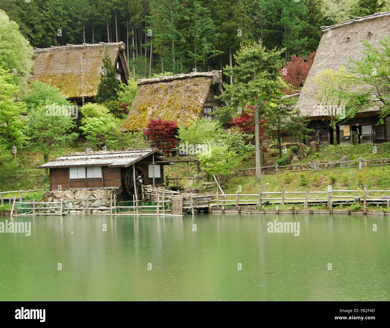 At Hida Folk village, near Takayama, Japan Stock Photo - Alamy